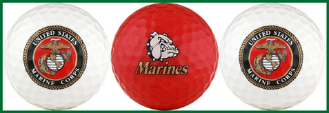 United States Marine Corps Variety Golf Ball Sleeve Special Occasion ...